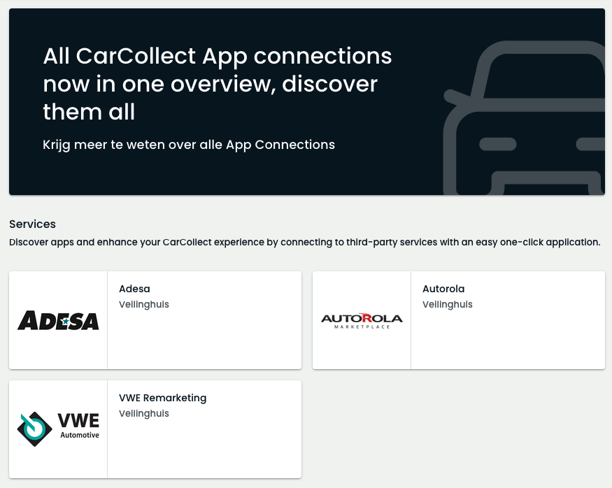 Autorola - Auto's veilen op Autorola vanuit 1 plek: CarCollect